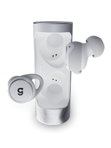 Беспроводные Bluetooth-наушники CaseGuru CGPods X с микрофоном White ...
